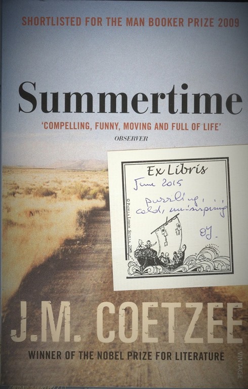 J.M.Coetzee-SUMMERTIME. Tra le parole di un’intervista–romanzo ...